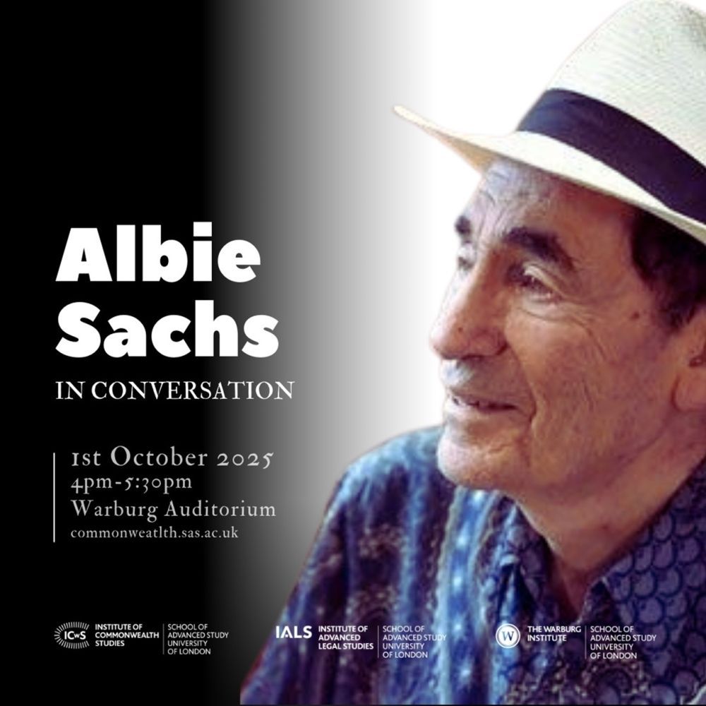 Albie Sachs In Conversation | University of London